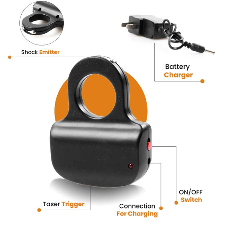 Finger key chain stun gun-Online shopping MALL